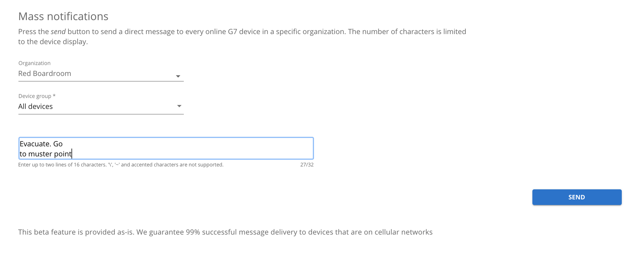 Introducing Mass Notifications